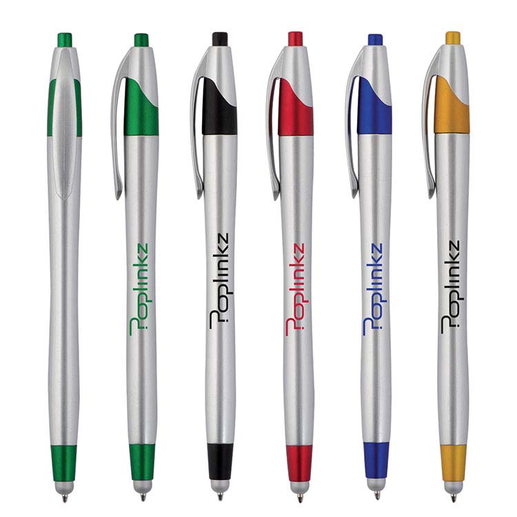 Stylo en plastique et stylet Aurora CSC-2665