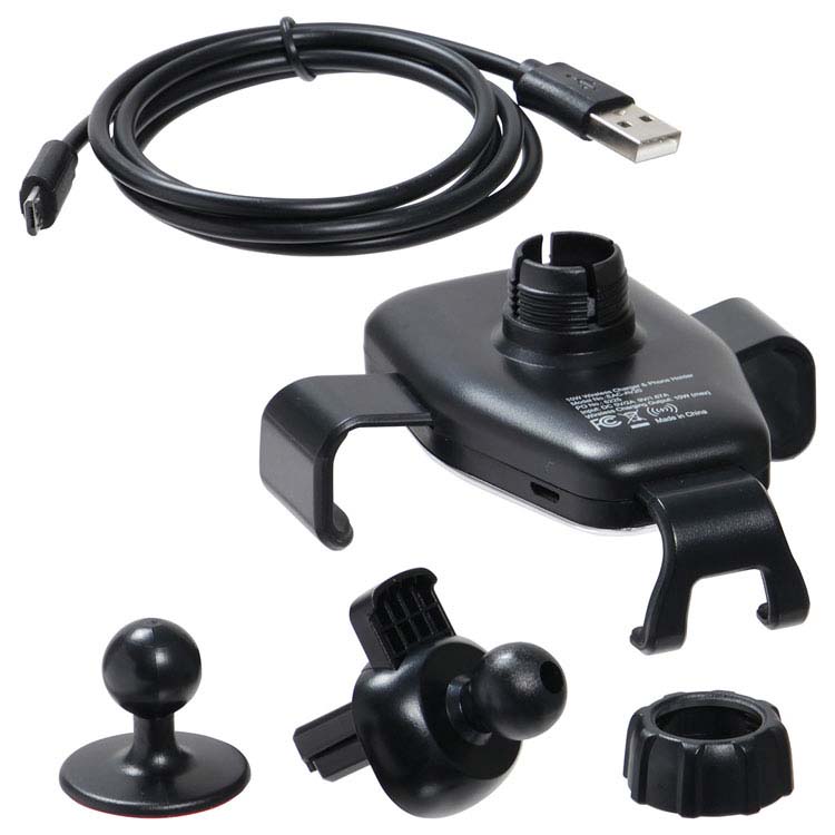 Auto Vent-Dashboard 10W Wireless Charger and Phone Holder EAC-AV20