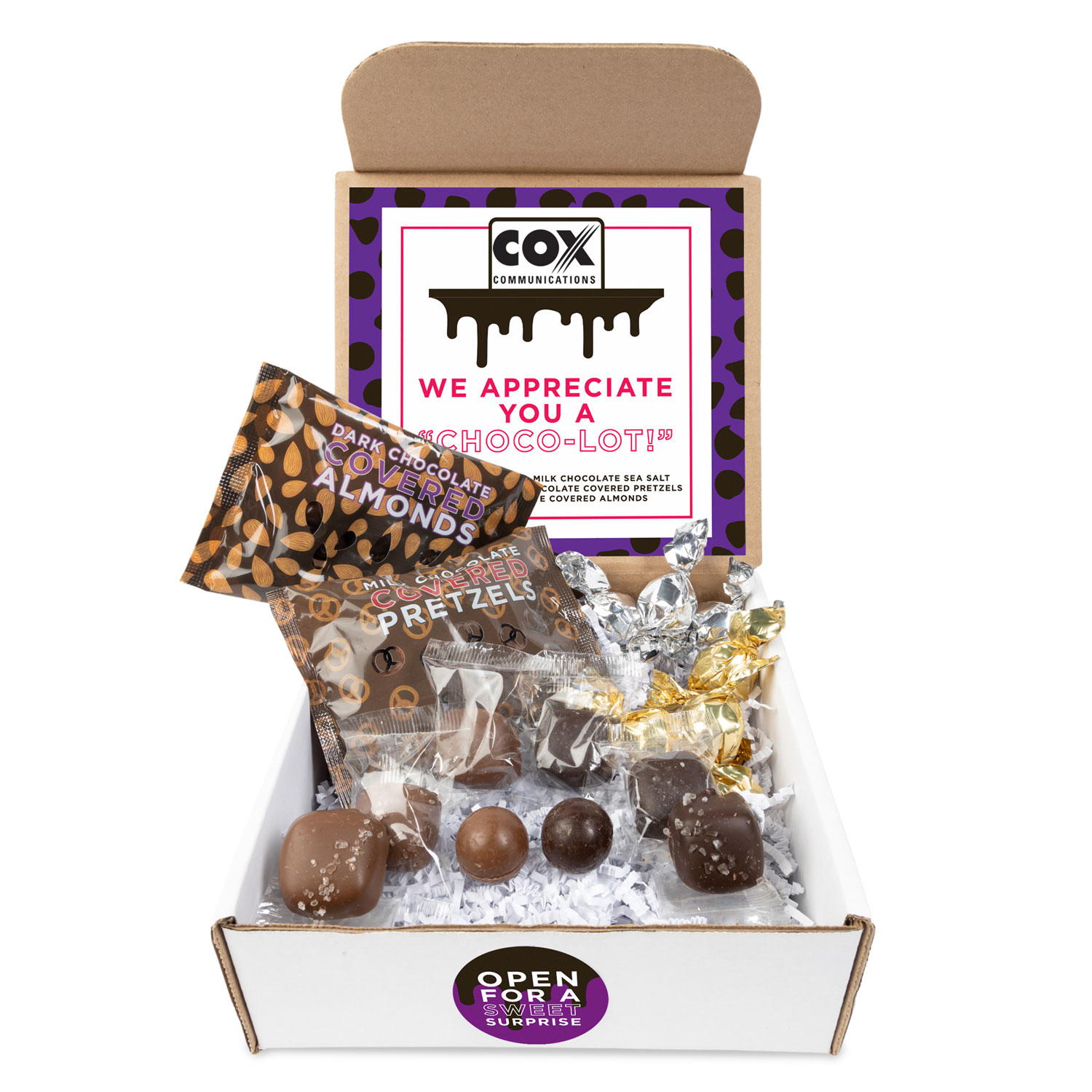 We Appreciate You a Choco-Lot Chocolate Mailer SMK-GCM