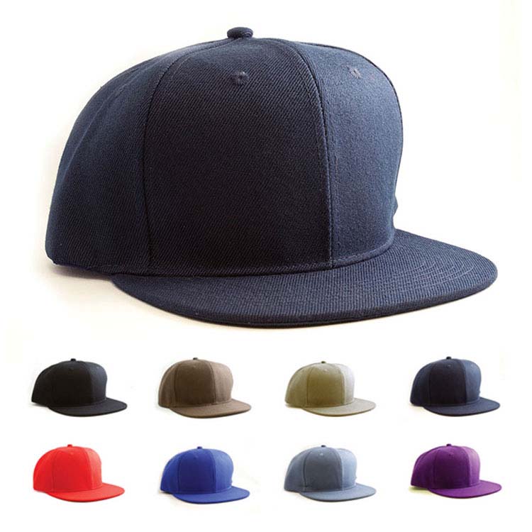 Polyester Twill High Profile Flat Brim Cap WS6340